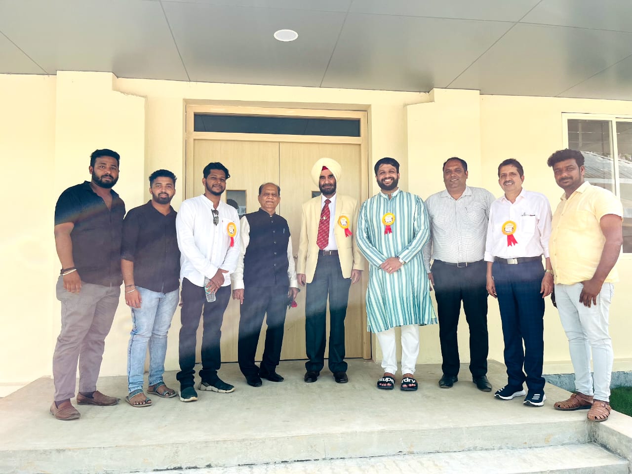 Managing Director of Ujwal Group and Capt. Chiranthan R C visit MSDC ...