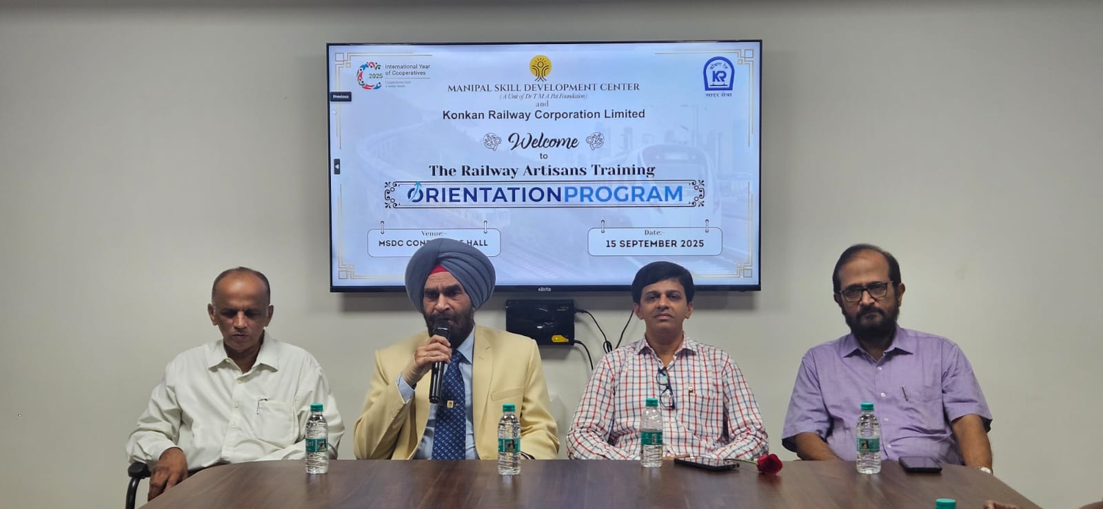 Konkan Railway and MSDC Launch Artisan Training Program in Manipal ...